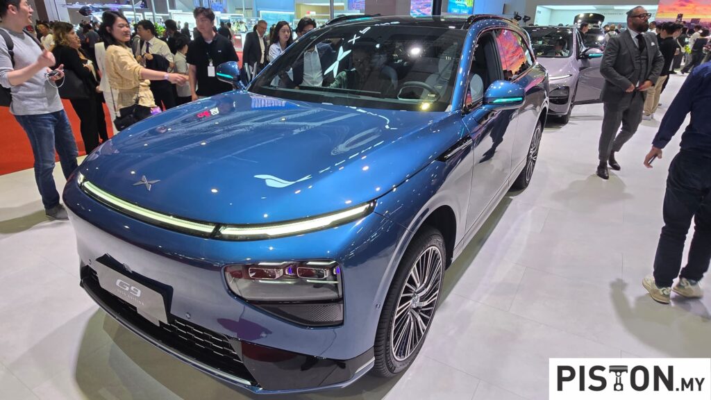Auto Shanghai 2025: Xpeng G9 2025 Edition Displayed, 66 Enhancements and Advanced Turing AI ...